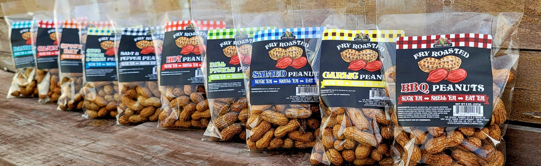 Fry Roasted Peanuts Sampler Pack – Delish Artisan Marketplace